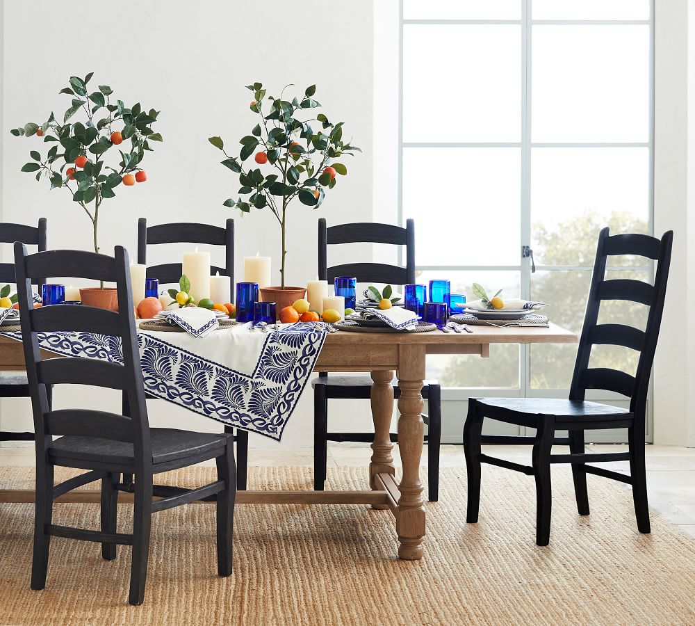 Wynn Ladderback Dining Chair | Pottery Barn