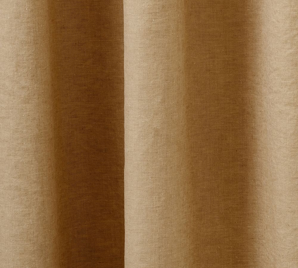 Belgian Flax Linen Curtain | Pottery Barn