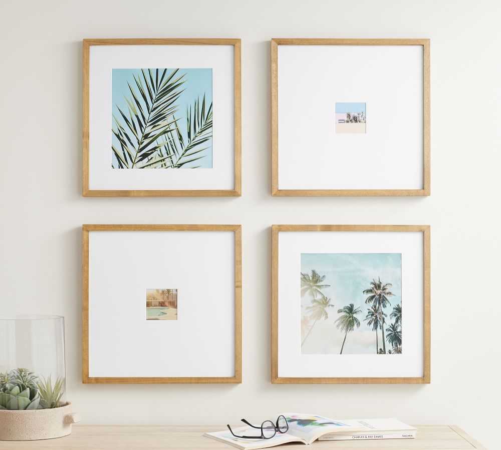 Multi-Mat Wood Gallery Frames | Pottery Barn