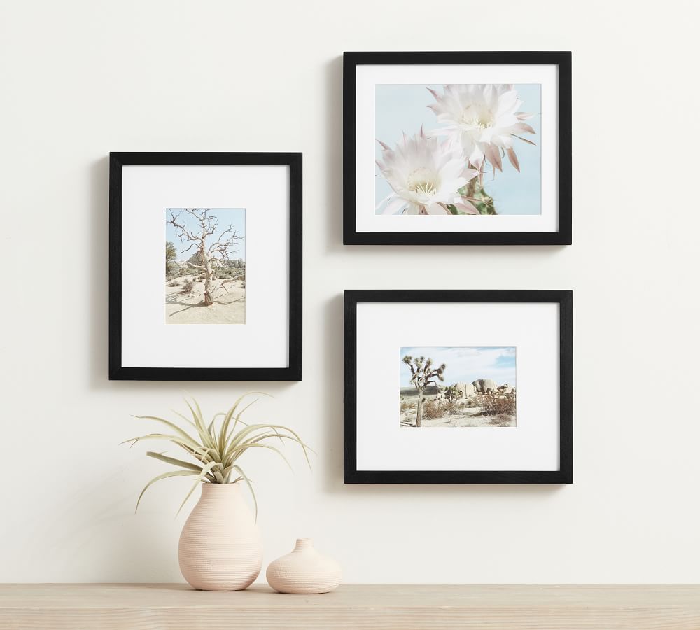 Multi-Mat Wood Gallery Tabletop Frames | Pottery Barn