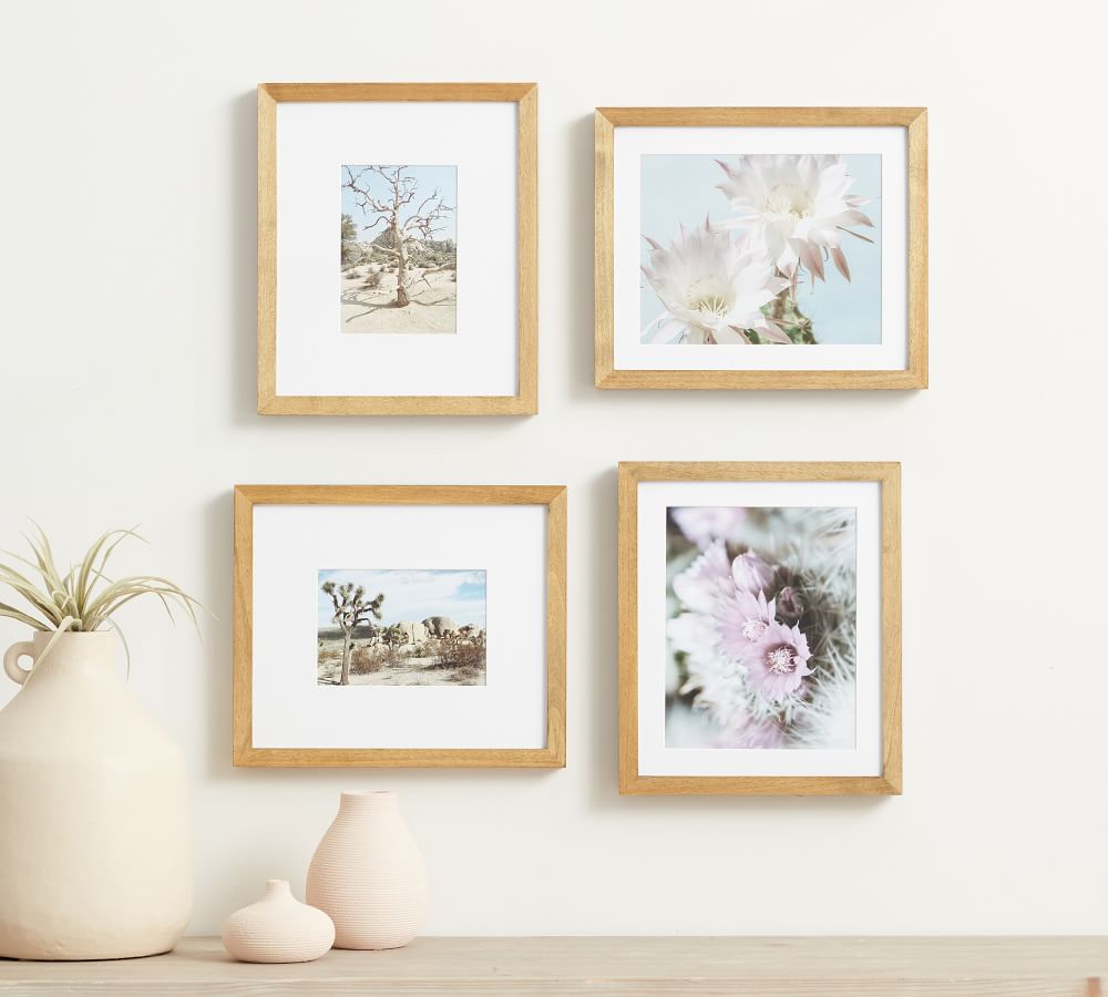 Multi-Mat Wood Gallery Tabletop Frames | Pottery Barn
