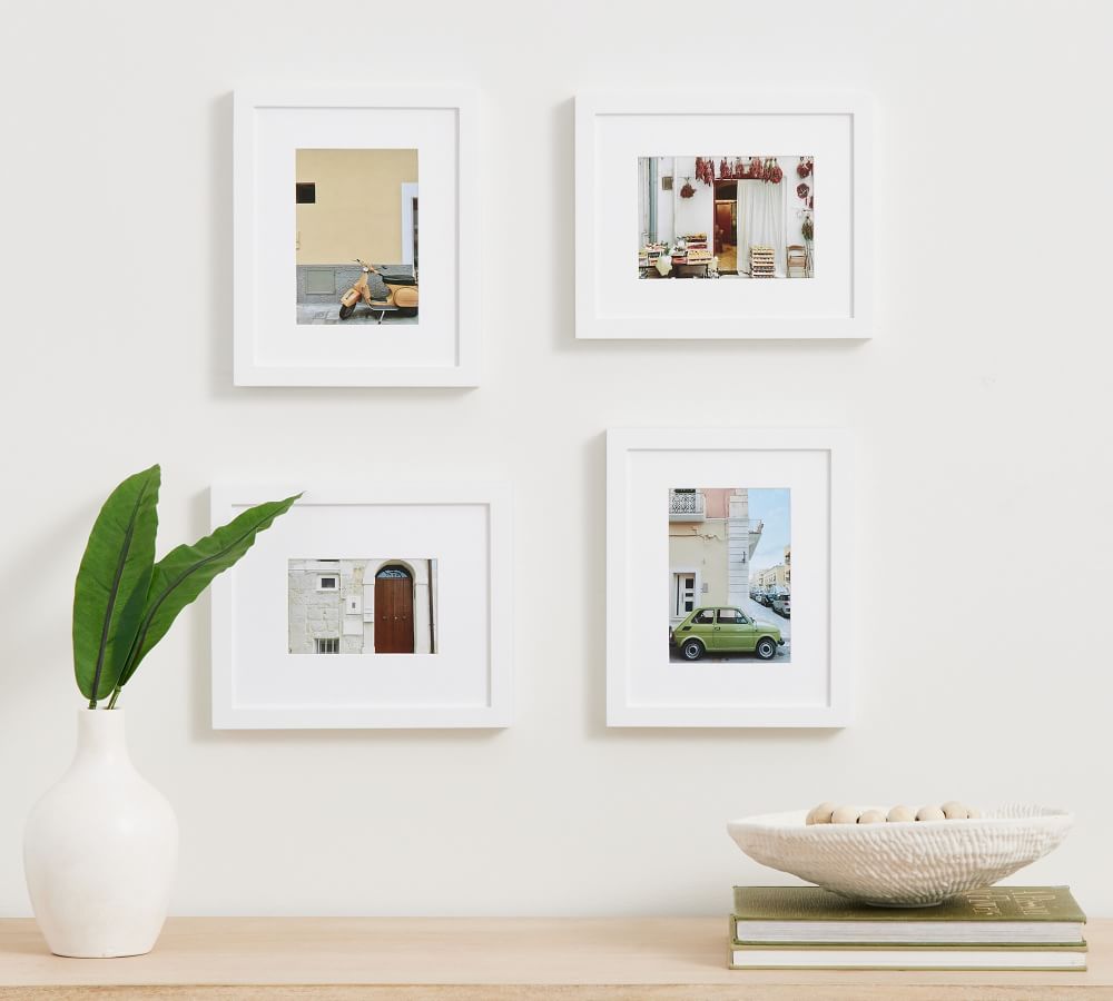 Multi-Mat Wood Gallery Tabletop Frames | Pottery Barn