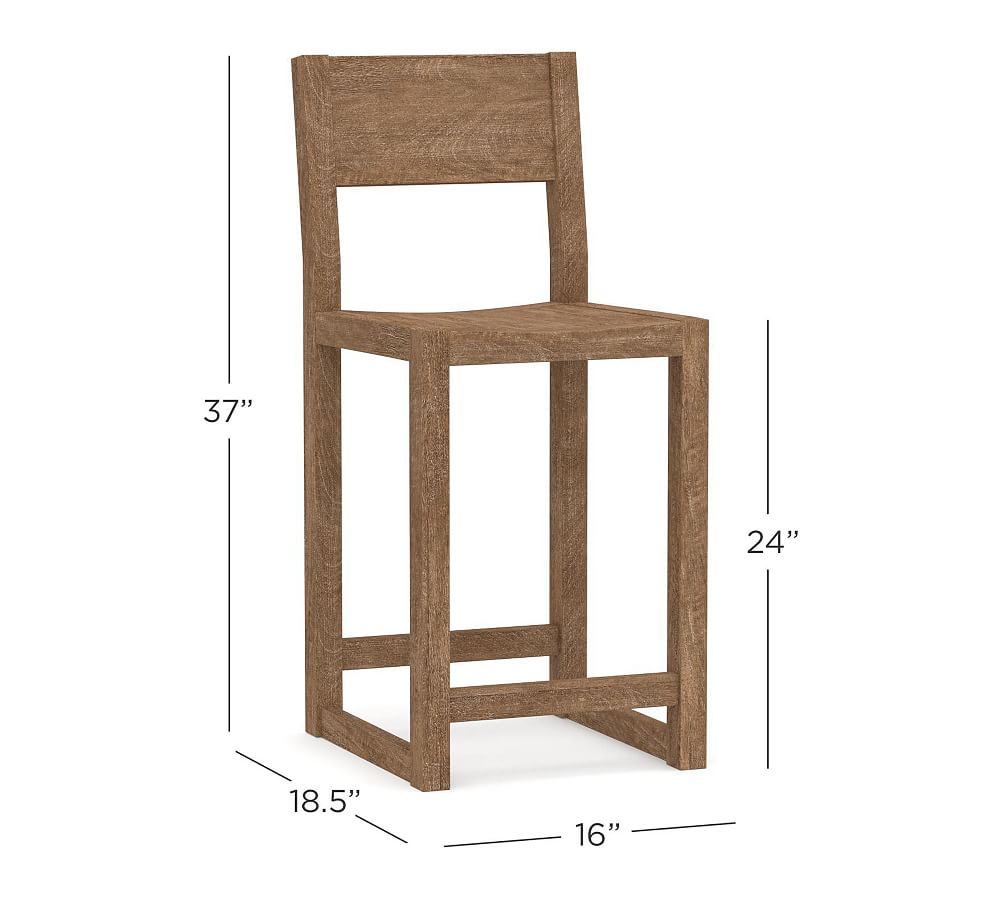 Reed Bar & Counter Stools | Pottery Barn