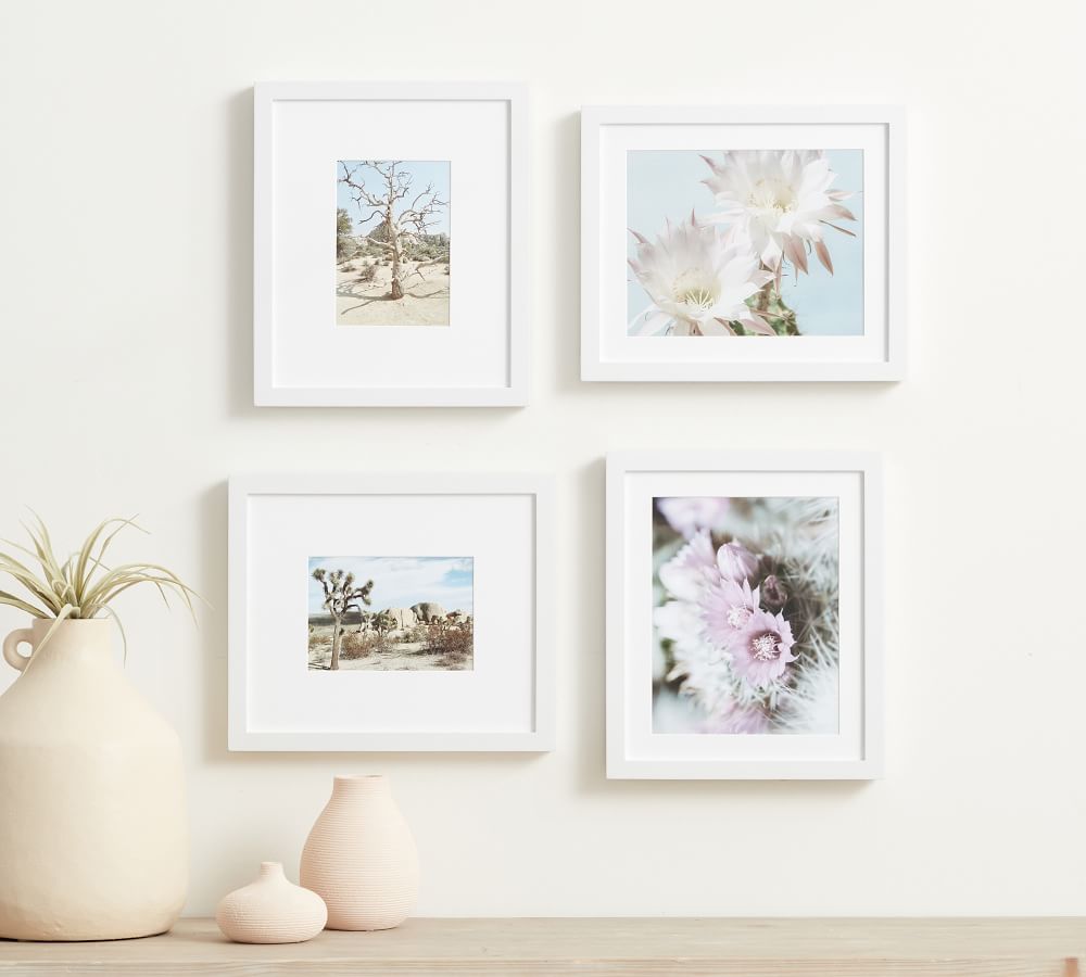 Multi-Mat Wood Gallery Tabletop Frames | Pottery Barn