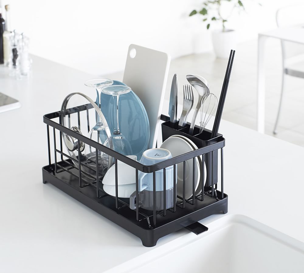 Yamazaki Tosca Wire Dish Drying Rack | Pottery Barn