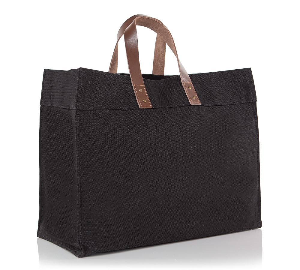 Canvas Square Utility Tote | Pottery Barn