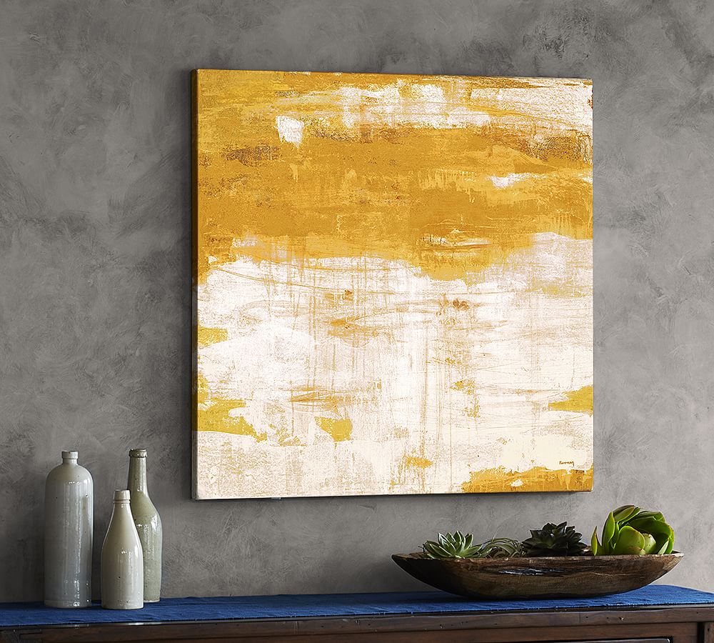 Redaction Canvas Wall Art | Pottery Barn