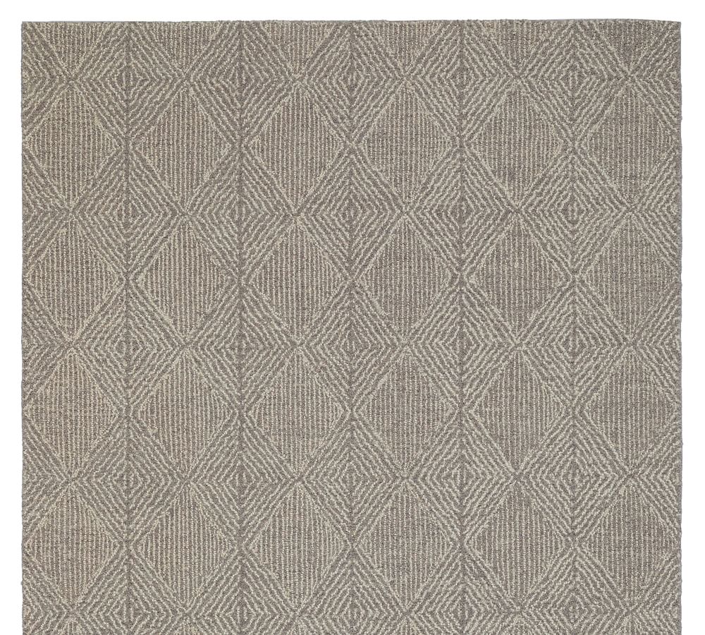 Tuqa Hand-Tufted Wool Rug | Pottery Barn