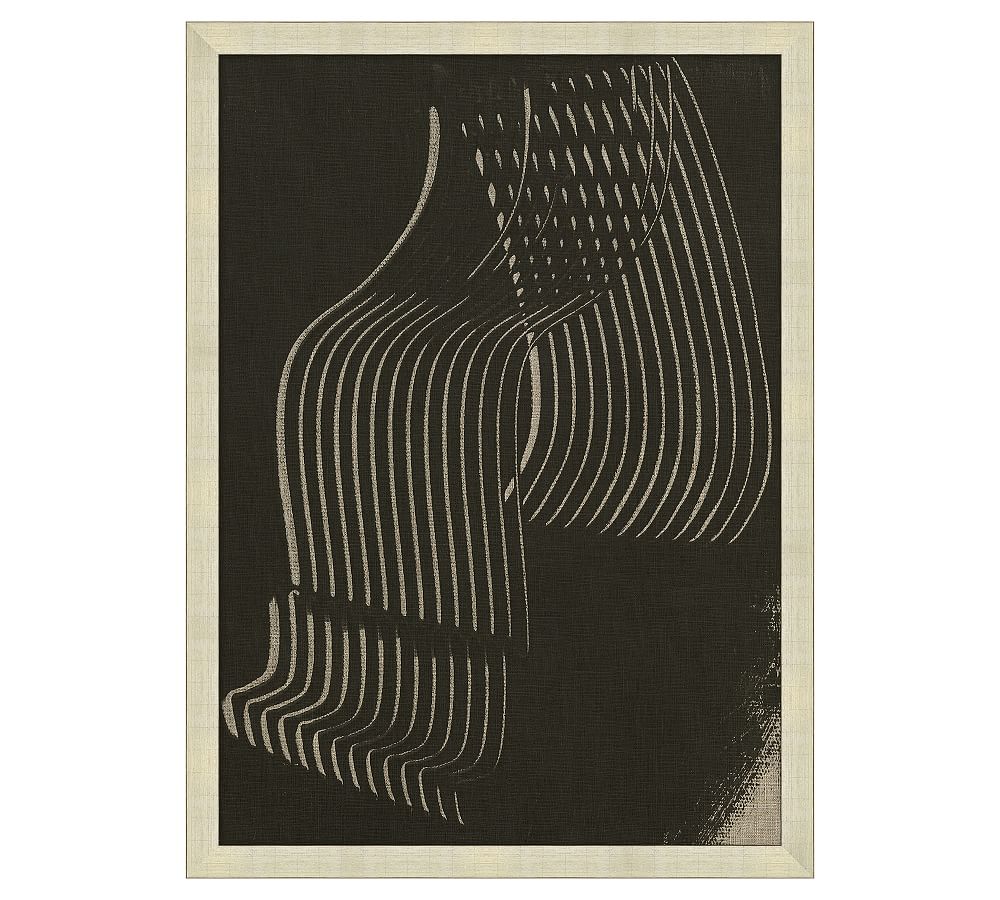 Lines on Linen Framed Prints | Pottery Barn