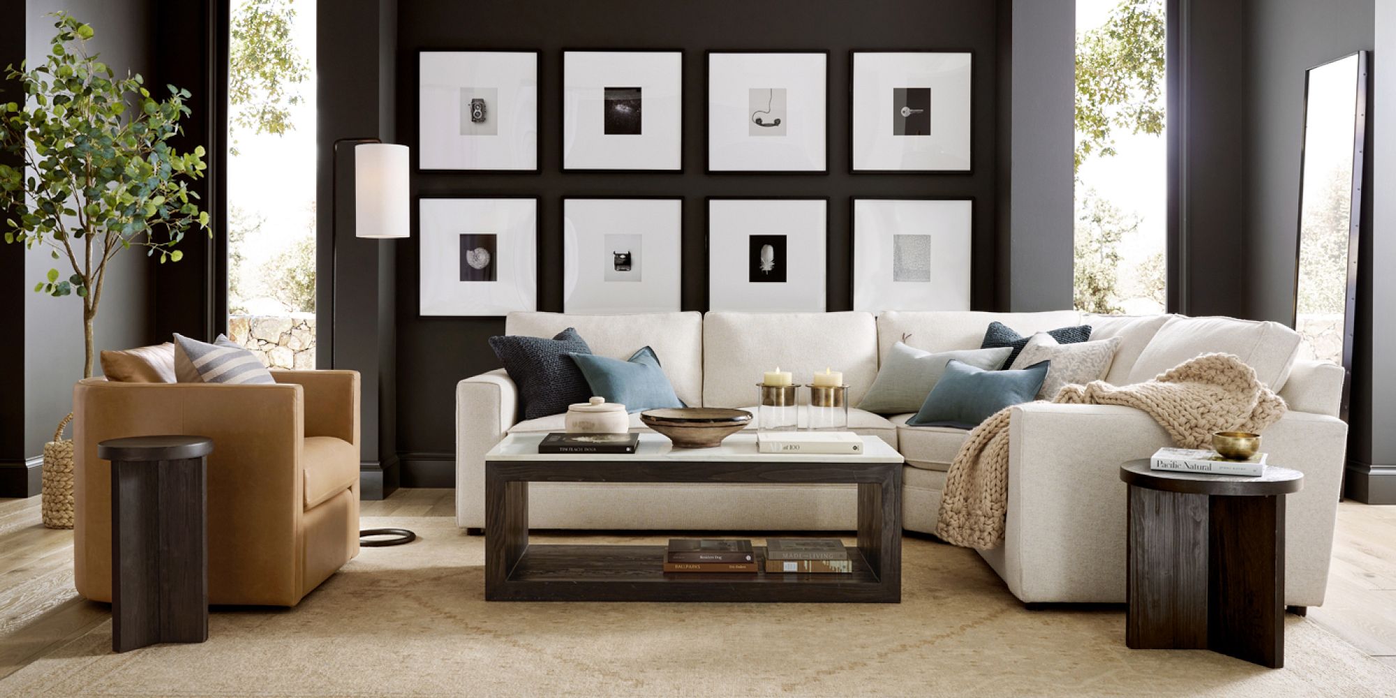 Folsom Rectangular Grand Coffee Table | Pottery Barn