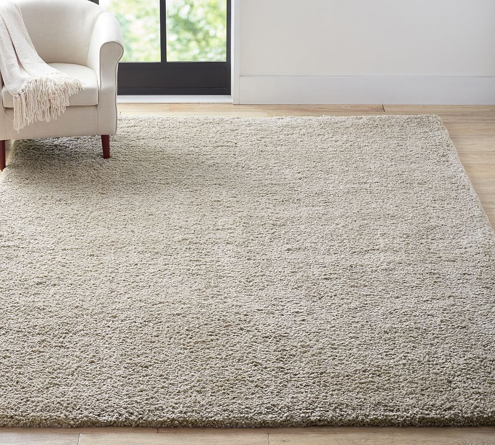 Microplush Easy Care Shag Rug | Pottery Barn