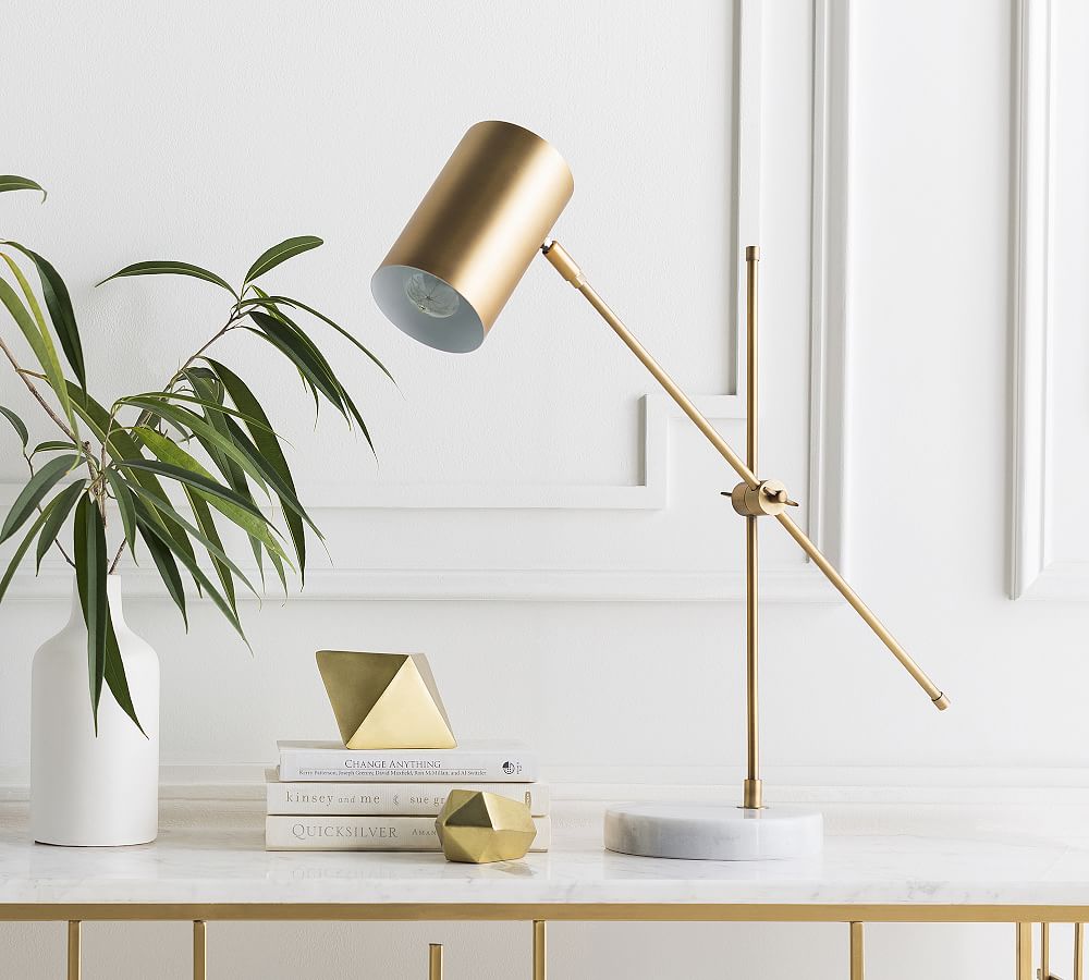 Clenray Metal Task Table Lamp | Pottery Barn
