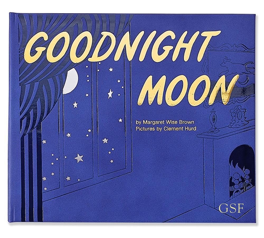 Goodnight Moon by Margaret Wise Brown Leather-Bound Book | Pottery Barn
