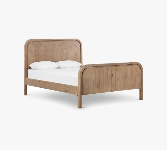 Bedford Reclaimed Wood Platform Bed | Pottery Barn