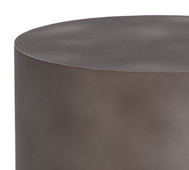 Jasper Round Metal End Table | Pottery Barn