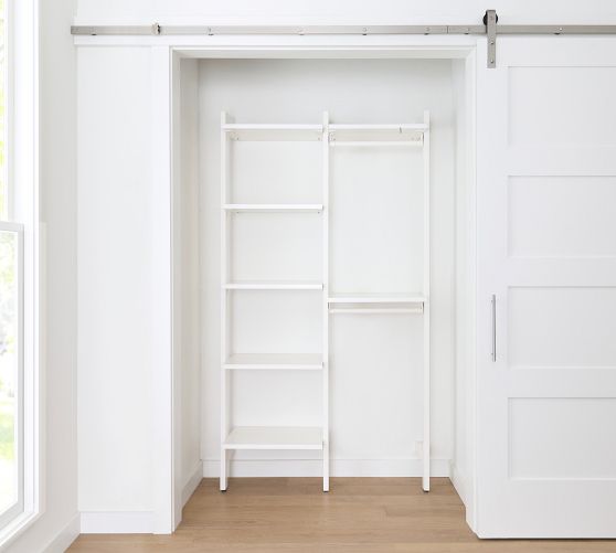 Essential Reach-In Closet by Hold Everything, 4' Hanging System with ...