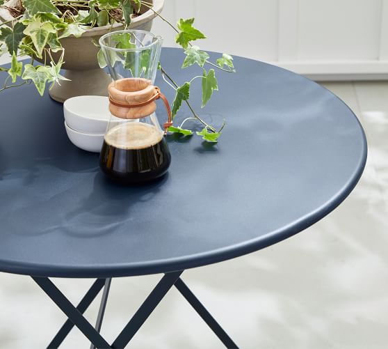 Emu Round Outdoor Bistro Table | Pottery Barn