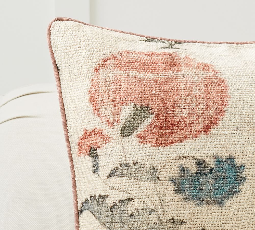 Penelope Printed Throw Pillow Cover | Pottery Barn