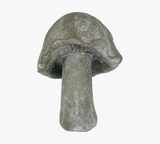 Gray Mushroom Garden Object | Pottery Barn