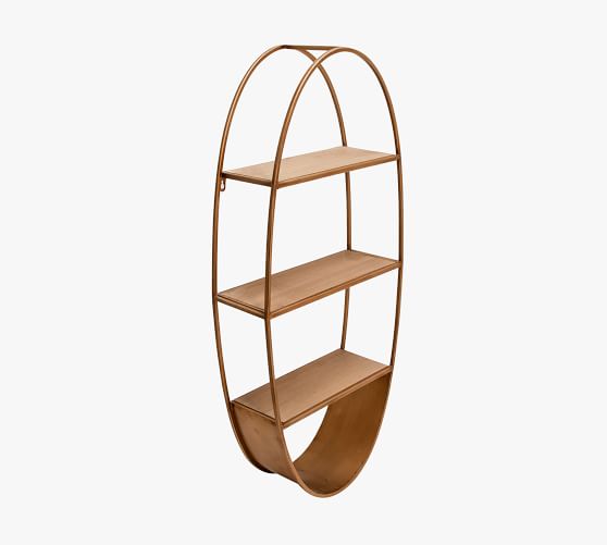 Winslow Oval Wall Shelf | Pottery Barn