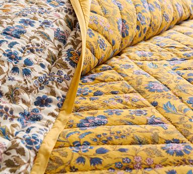 Bette Handcrafted Reversible Quilt | Pottery Barn