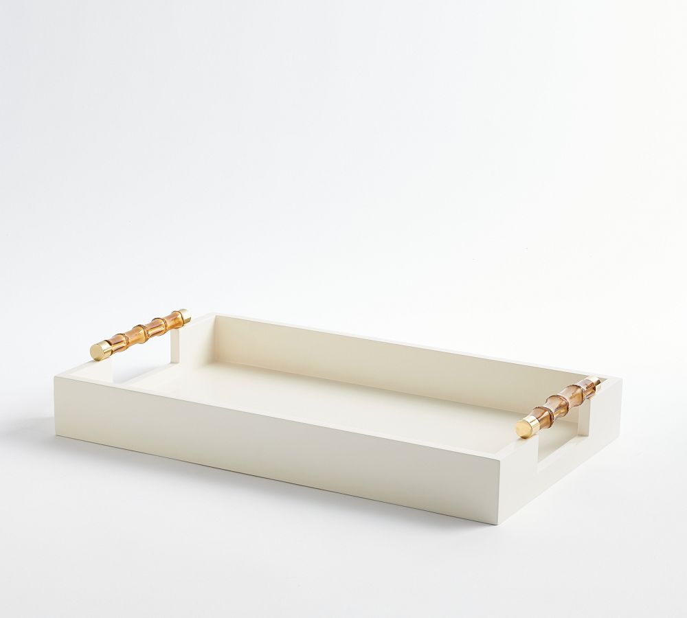 Pallas Lacquered Tray | Pottery Barn