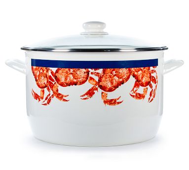 Golden Rabbit Crab House Enamel Collection | Pottery Barn