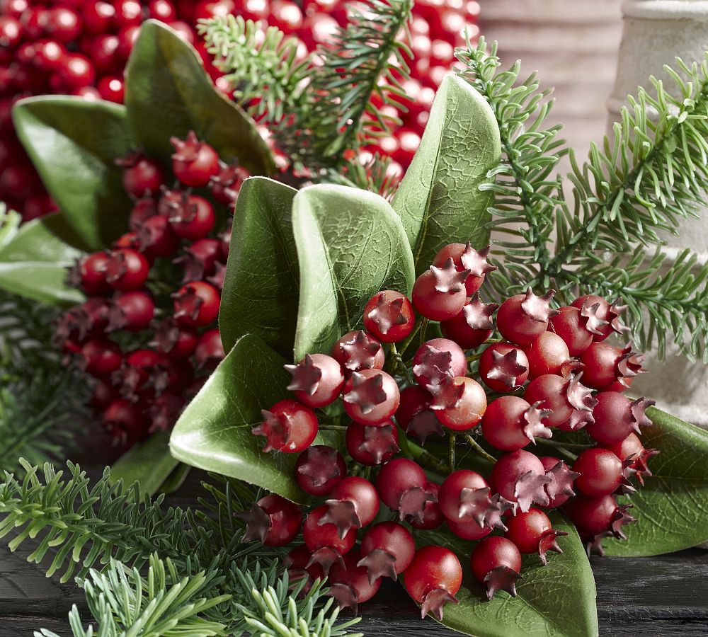 Faux Berry Clippings Bundle | Pottery Barn