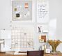 Acrylic & Brass Modular Wall Organization Collection | Pottery Barn