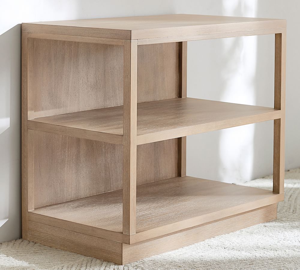 Pacific 2-Shelf Wide Bookcase | Pottery Barn