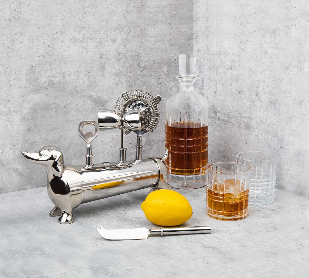 Dachshund 5-Piece Bar Tool Set | Pottery Barn