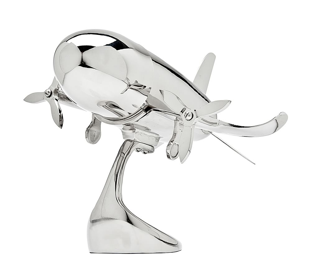 Stainless Steel Airplane Cocktail Shaker | Pottery Barn