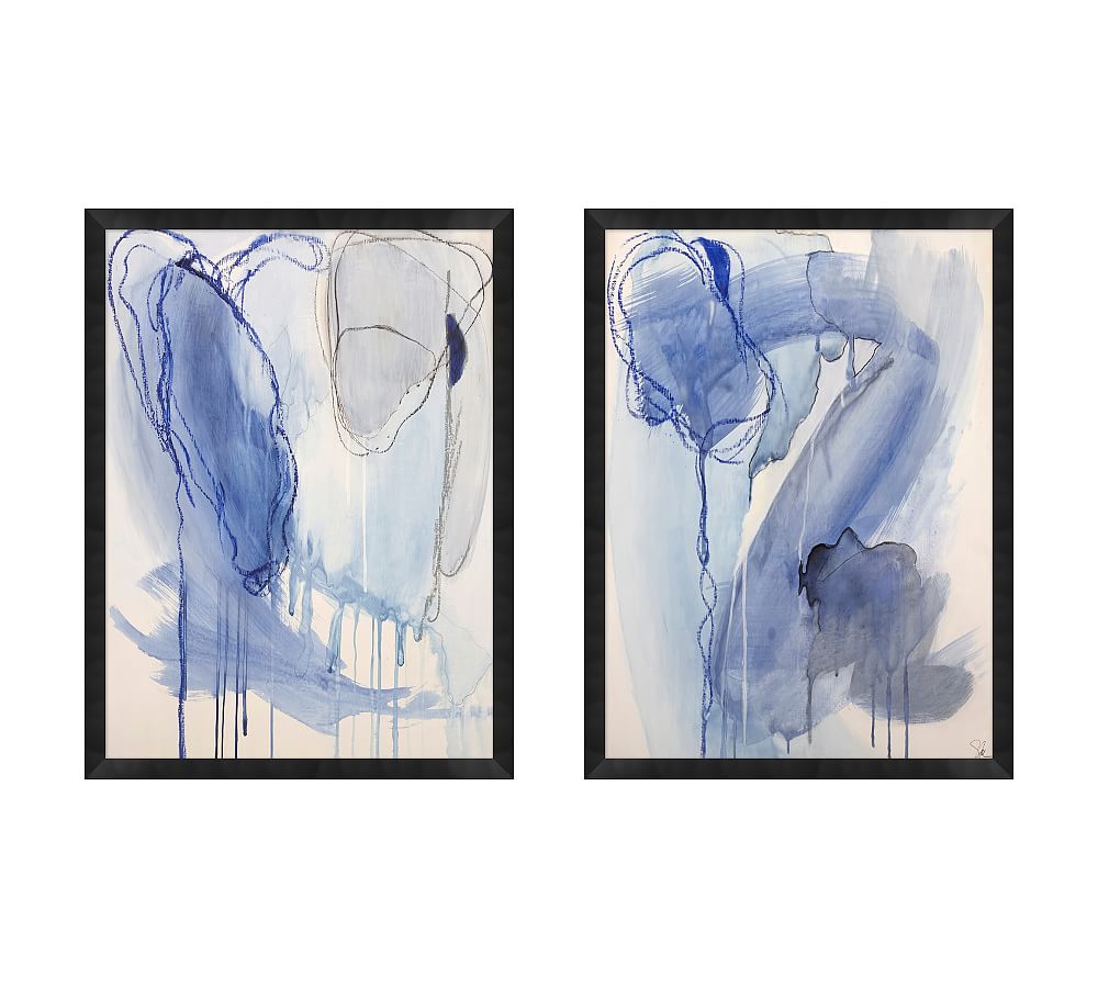 Blue Hues Wall Art | Pottery Barn