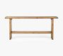 Arlo Reclaimed Pine Wood Console Table | Pottery Barn
