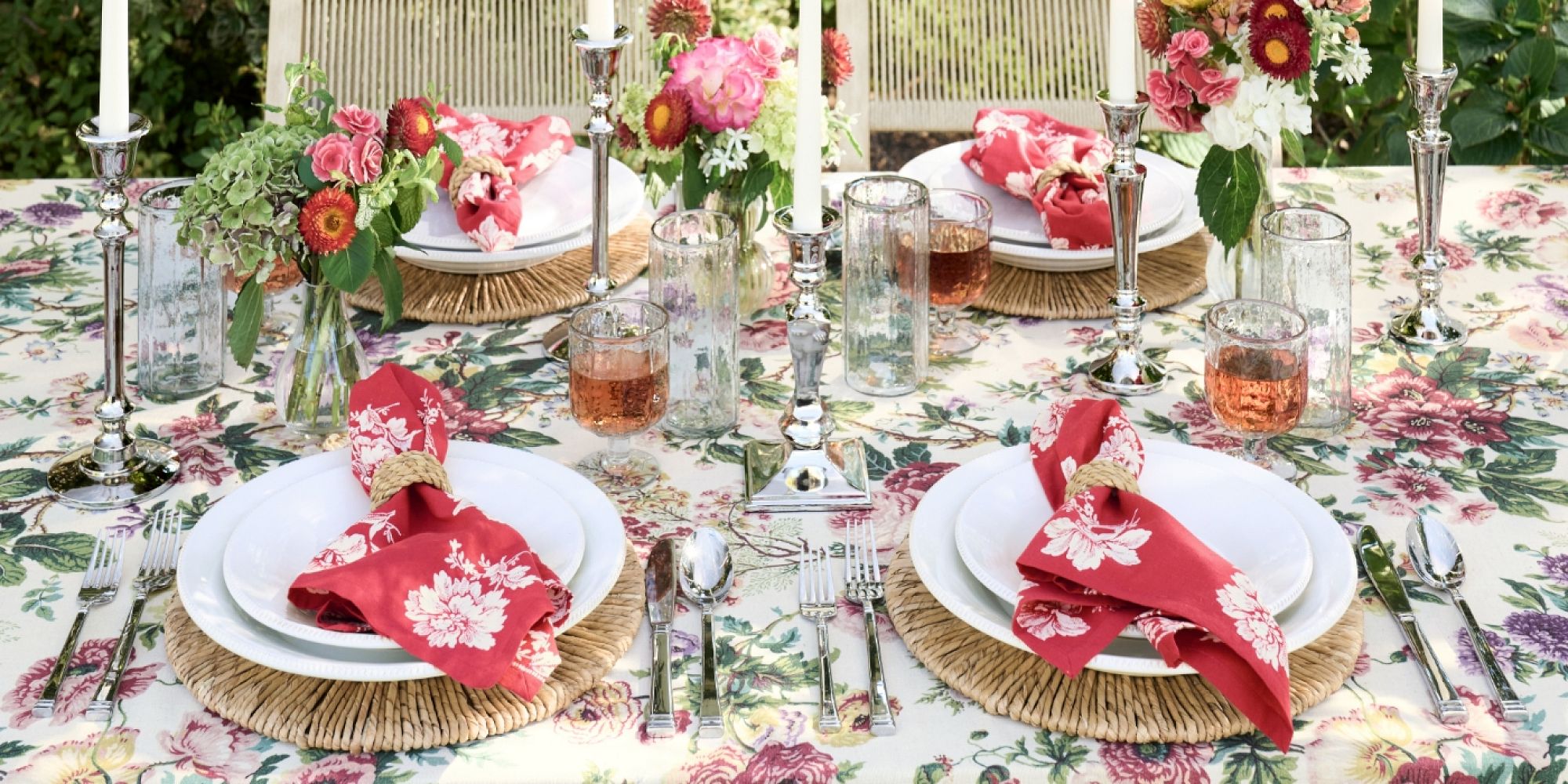 Daphne Silver Taper Holder - Set of 3 | Pottery Barn