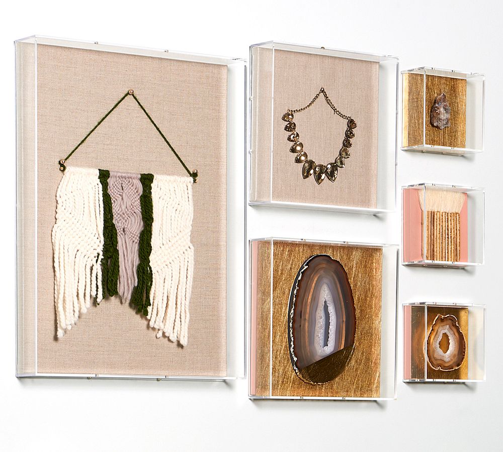 Acrylic Floating Shadow Box Gallery Frames | Pottery Barn
