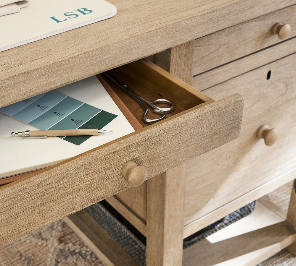 Farmhouse Executive Desk | Pottery Barn