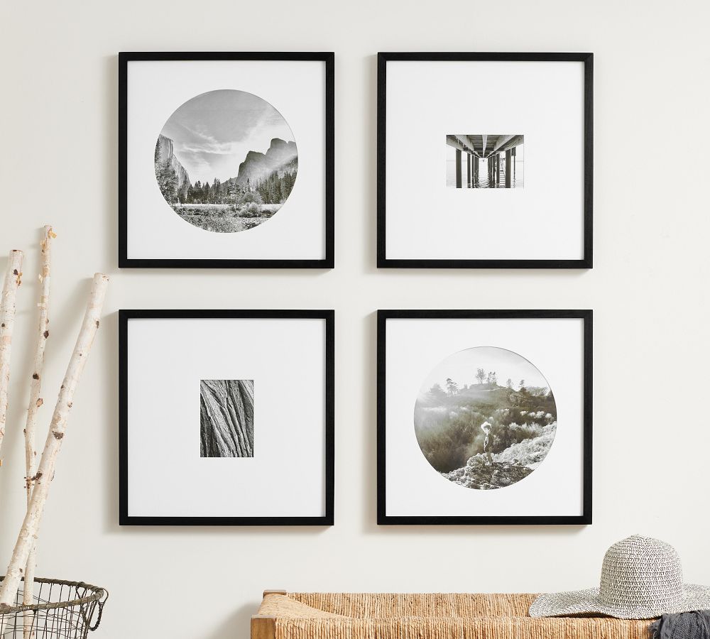 Multi-Mat Wood Gallery Frames | Pottery Barn