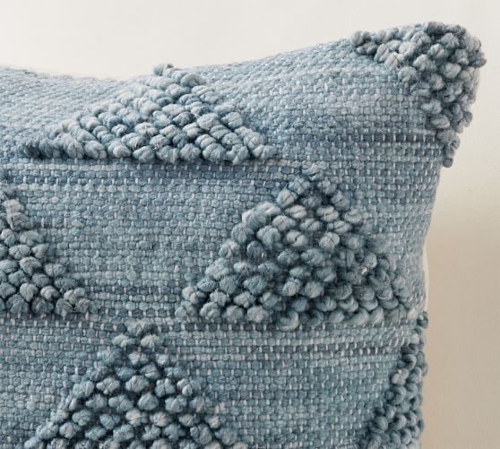 Mauri Textured Outdoor Throw Pillow | Pottery Barn