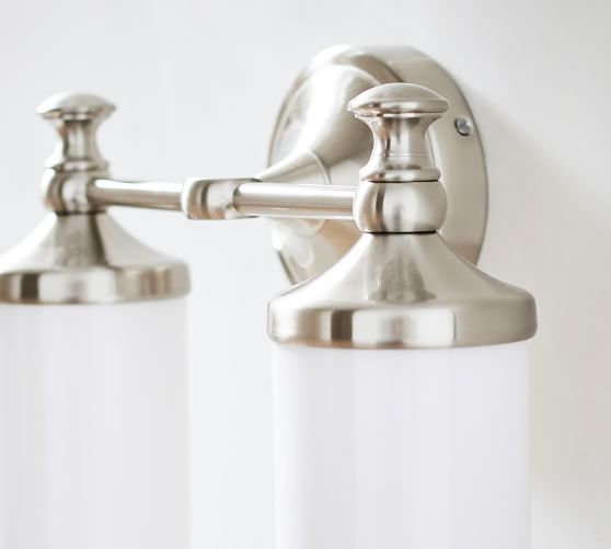 Mercer Double Tube Sconce | Pottery Barn