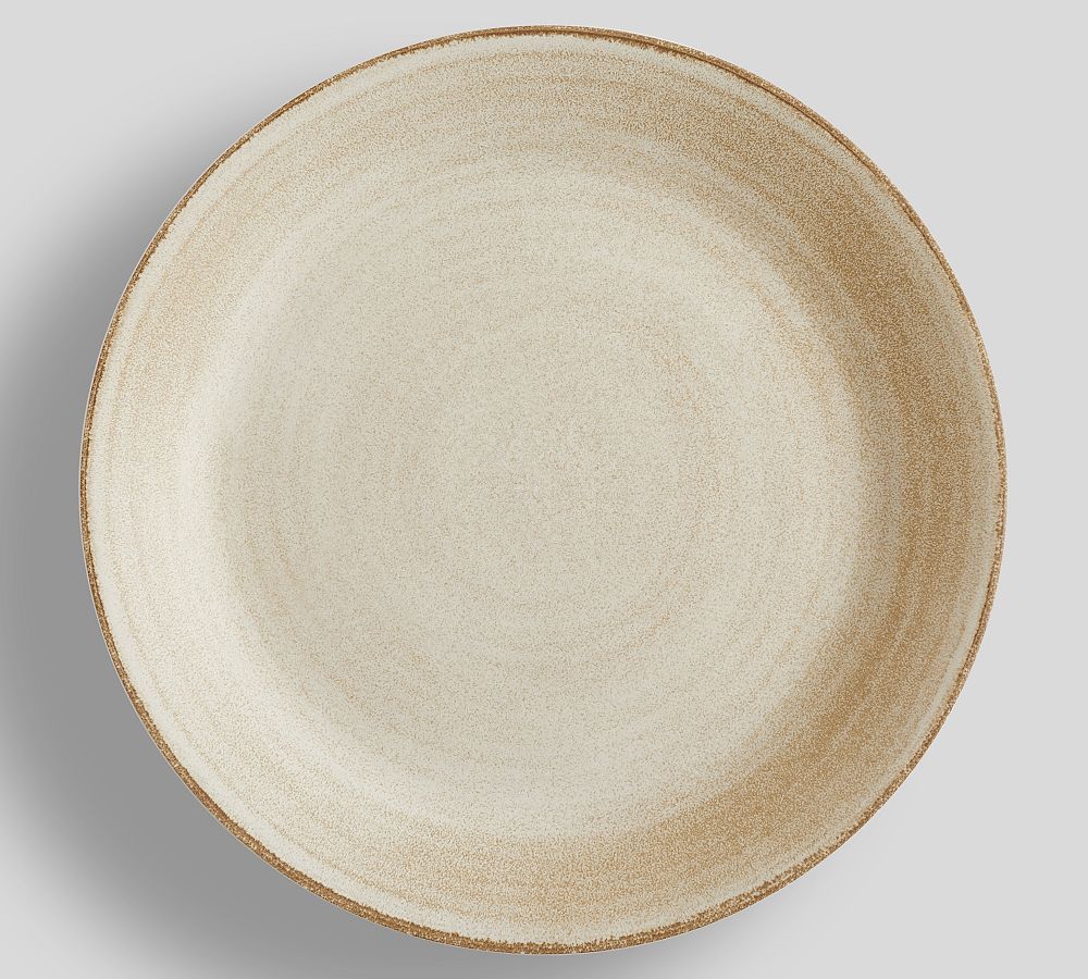 Larkin Melamine Serving Bowl & Platter | Pottery Barn