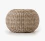 Encinitas Round Accent Stool | Pottery Barn