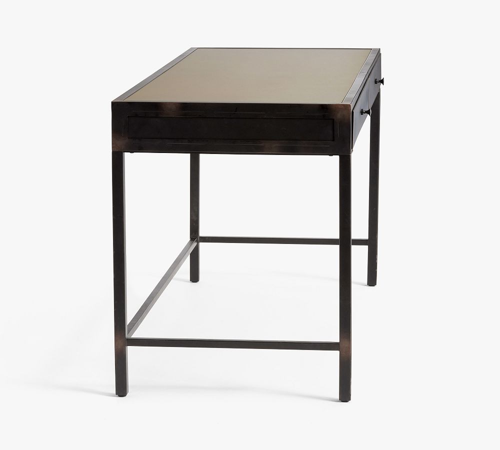 Flynn Metal Writing Desk | Pottery Barn