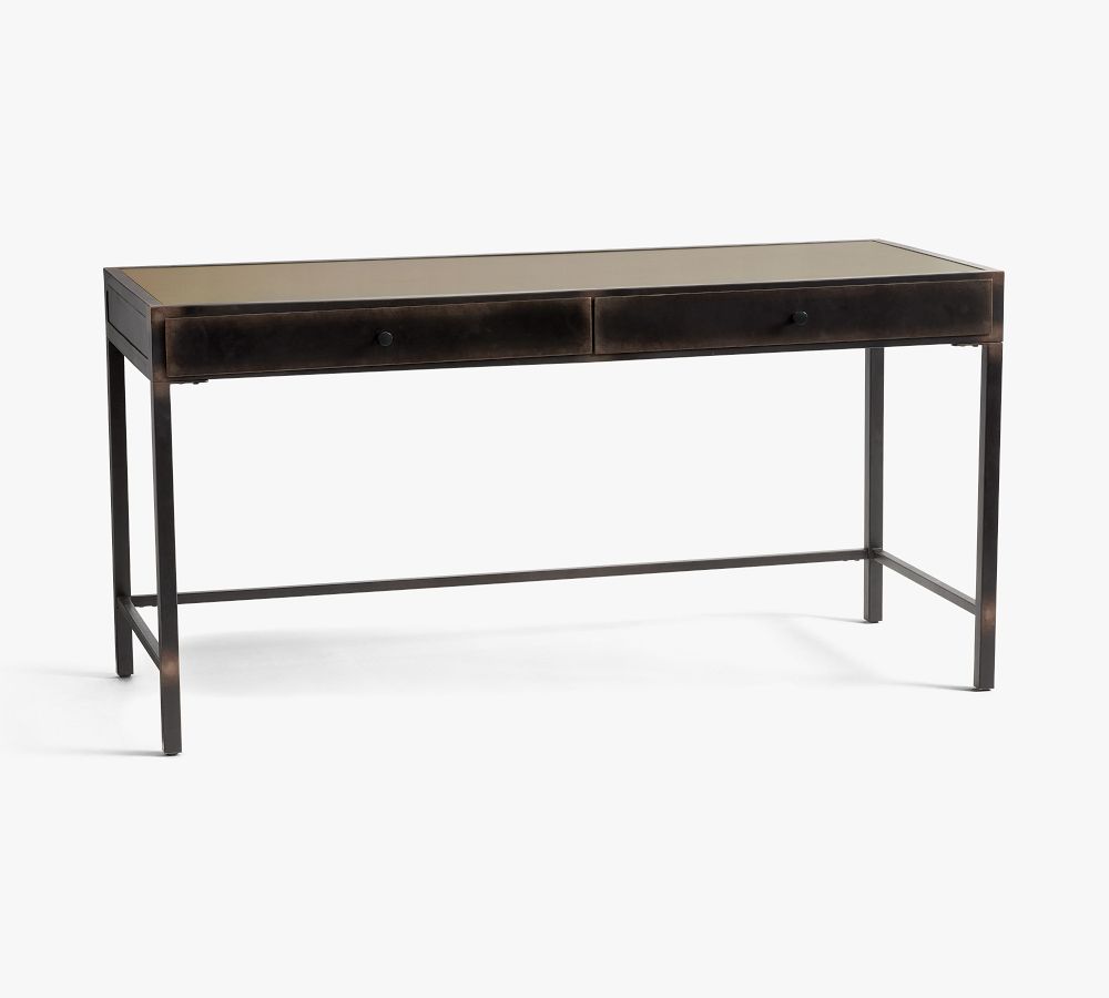 Flynn Metal Writing Desk | Pottery Barn