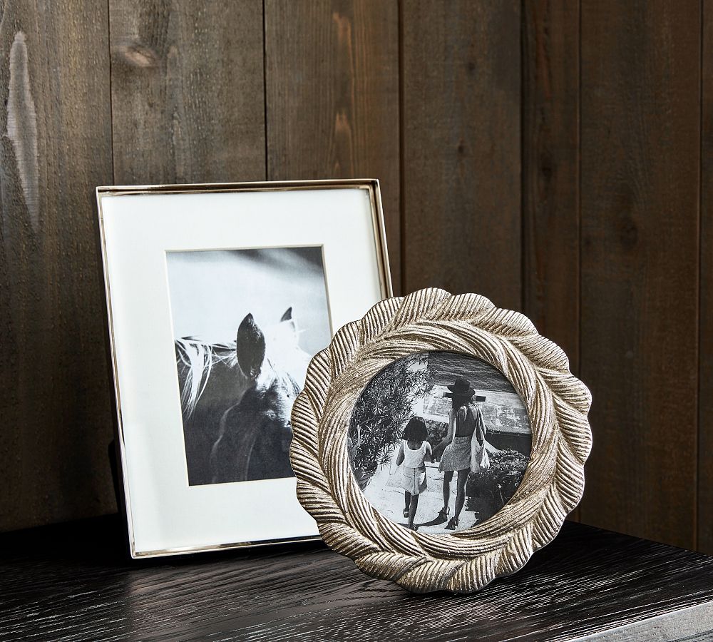 Figural Wreath Handcrafted Frame | Pottery Barn