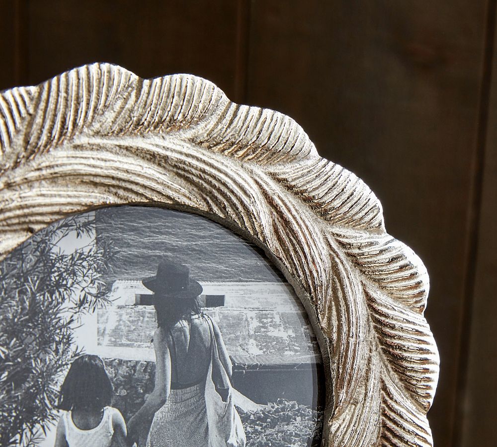 Figural Wreath Handcrafted Frame | Pottery Barn