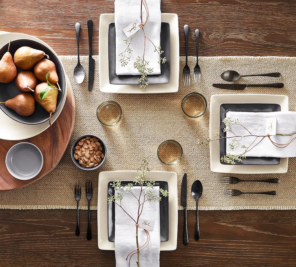 Mason Fringe Table Runner | Pottery Barn