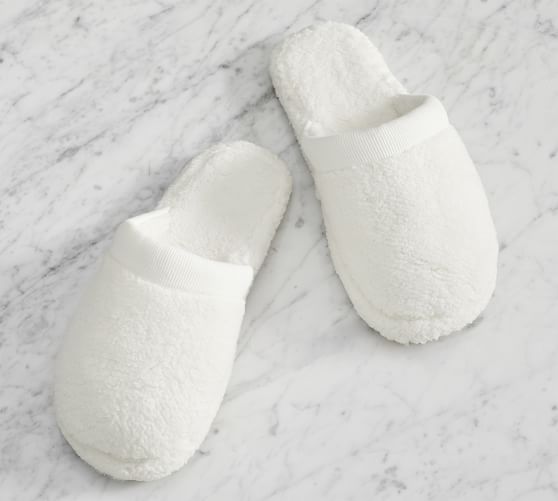 Coziest Sherpa Slippers | Pottery Barn