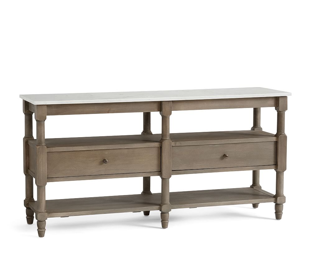 Alexandra Marble Console Table | Pottery Barn