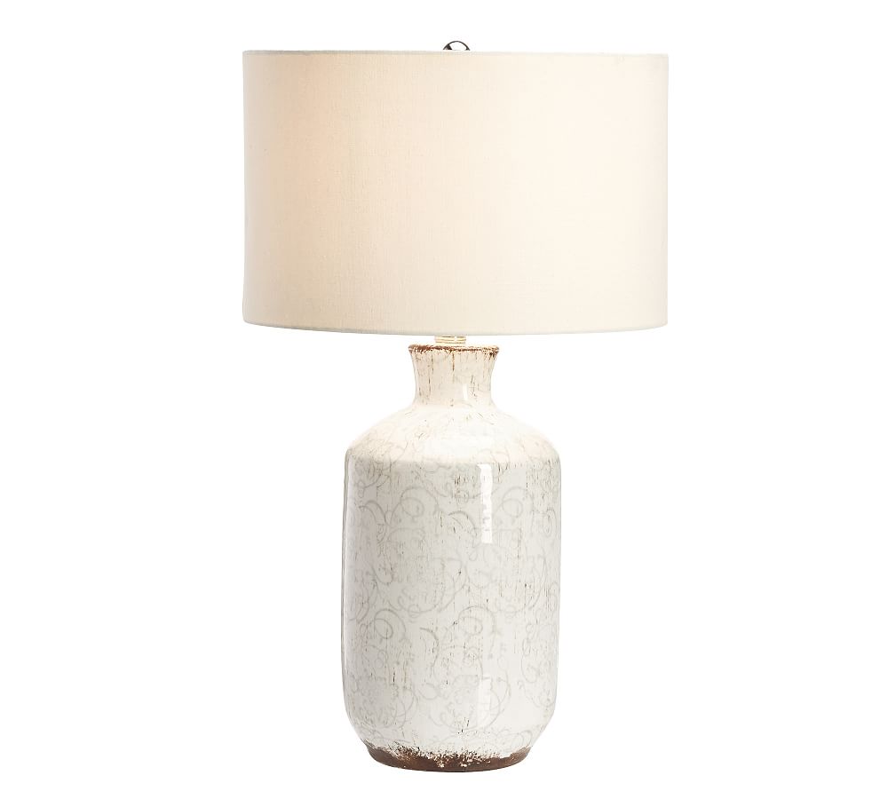 Jamie Young Bethany Ceramic Urn Table Lamp | Pottery Barn